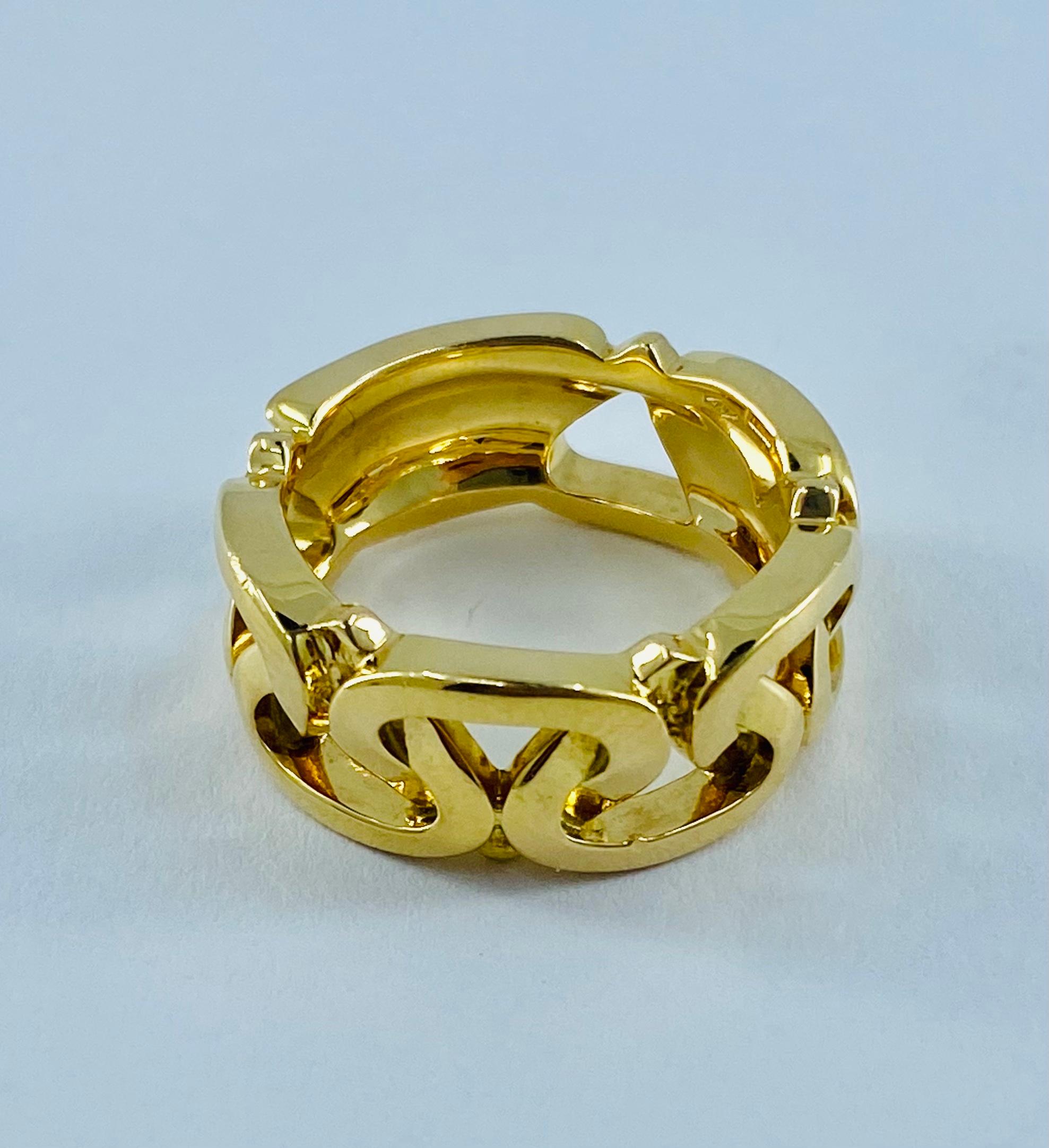 Marina B Gold Band Ring For Sale at 1stDibs