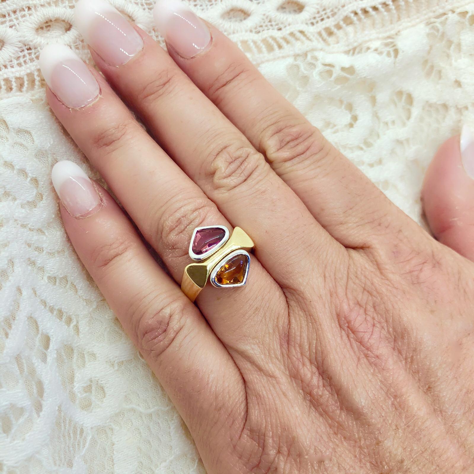 Marina B. Semi-Precious 4-in-1 Ring For Sale at 1stDibs