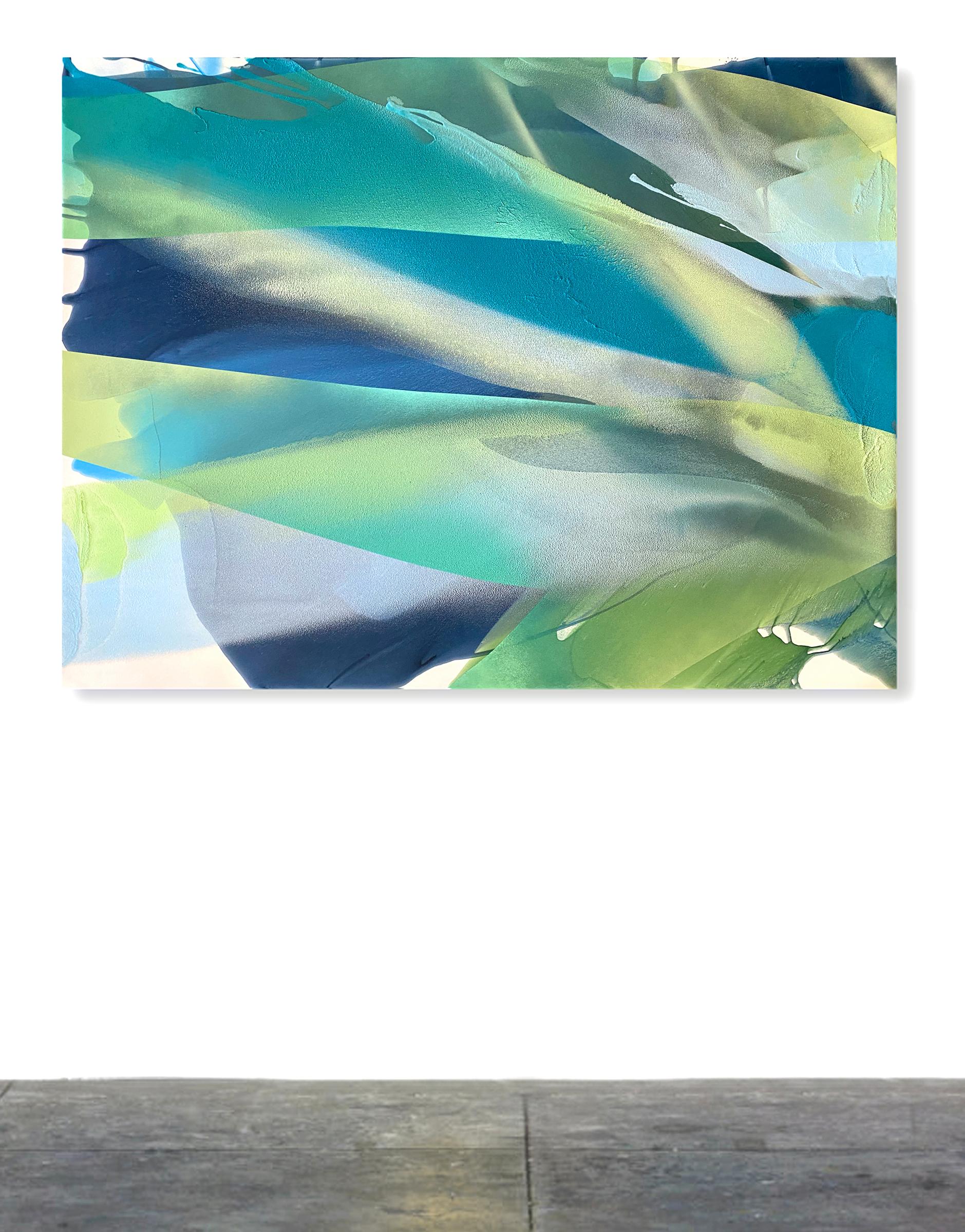 Marina Dunbar - "Garden III" - Nature Inspired Abstract Painting - Paul ...