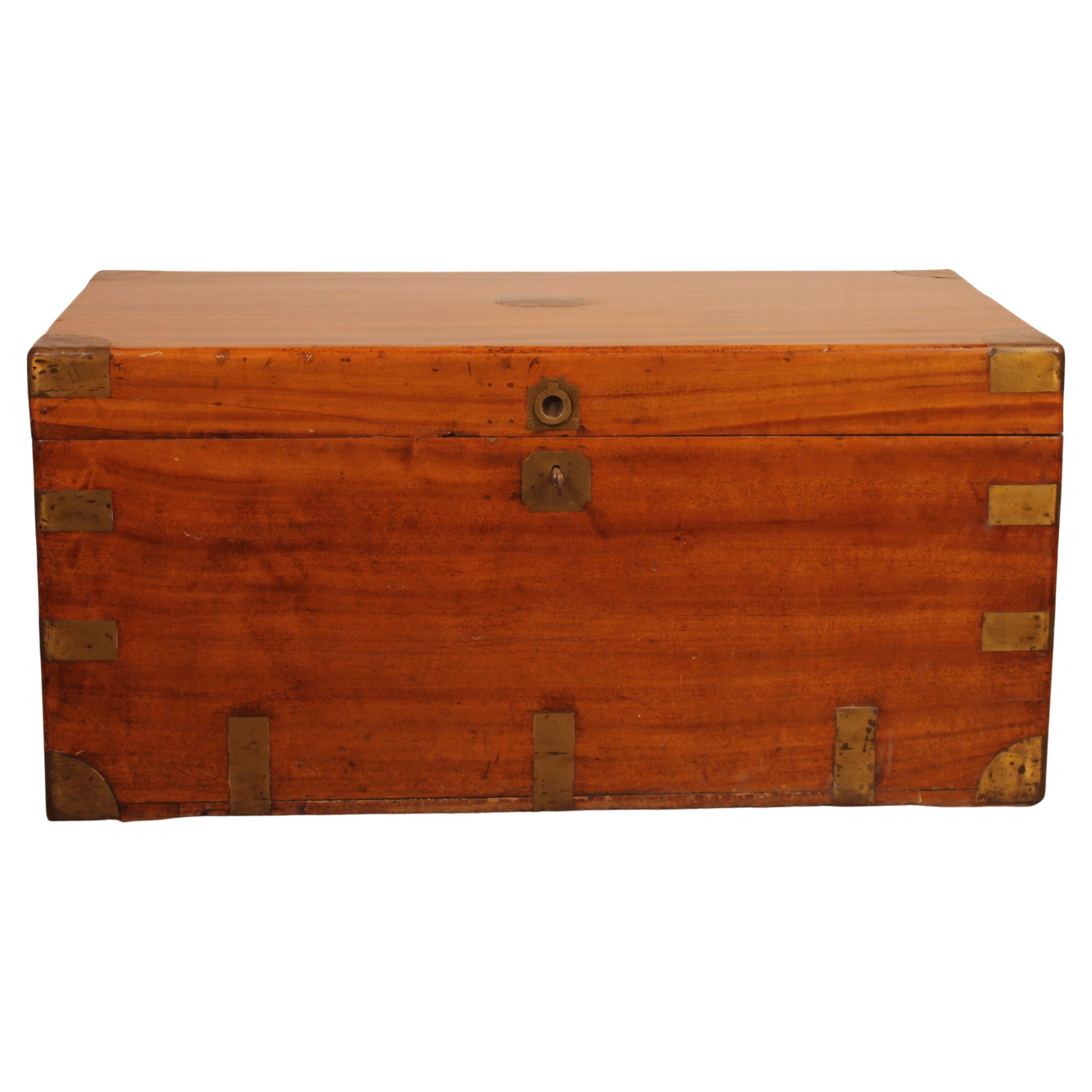 19th Century Camphor Wooden Box at 1stDibs