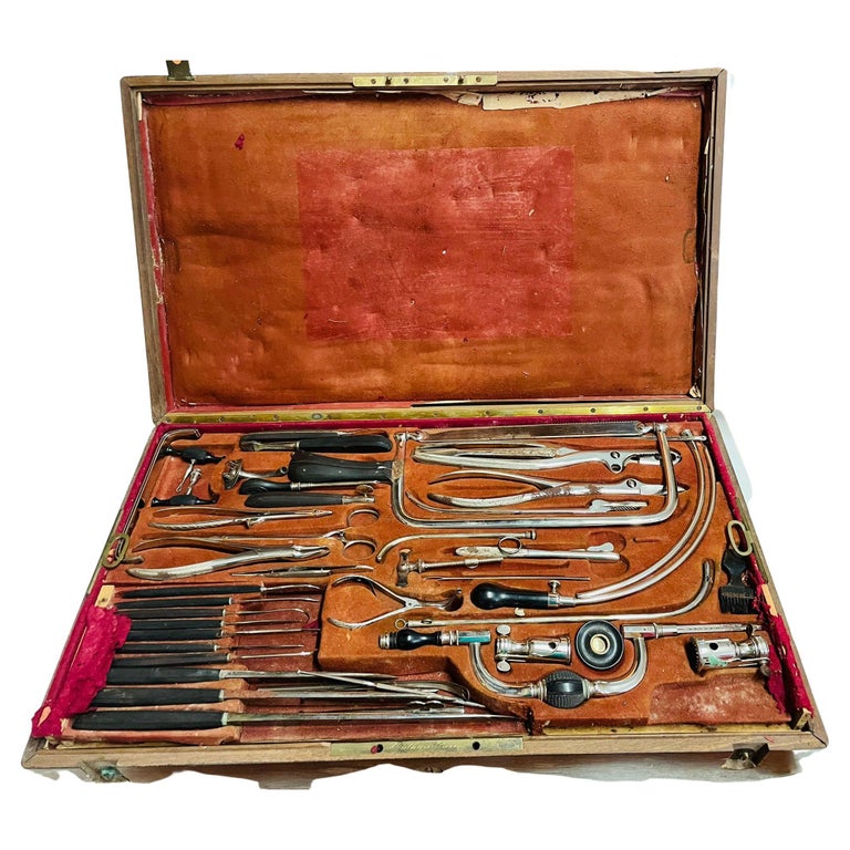 Marine Surgeon's Box" Louis MATHIEU 1816-1879 For Sale at 1stDibs