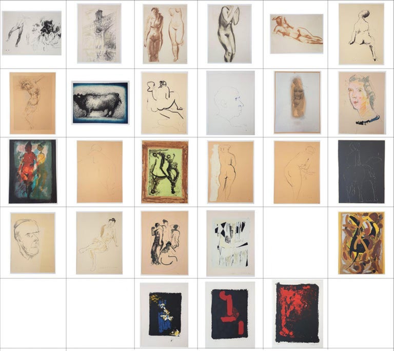 Marino Marini - A (partial) Suite of Sixty-three Re-creations of ...