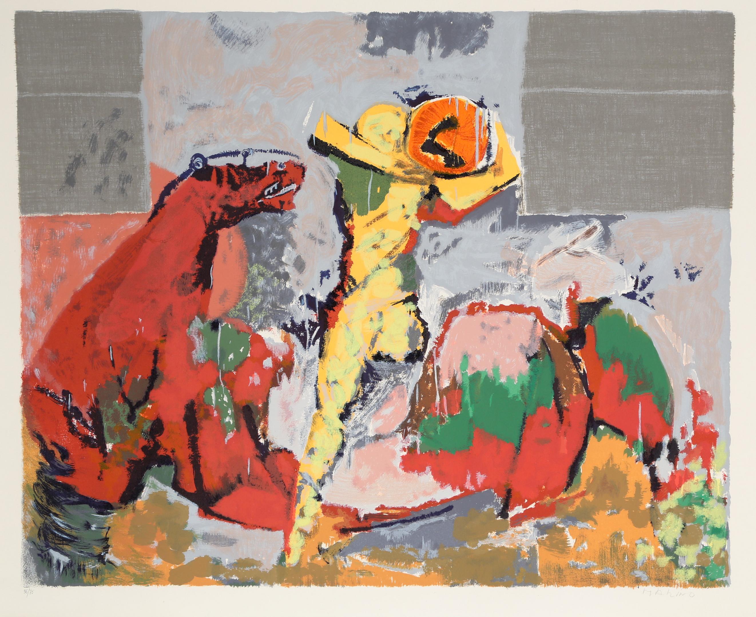 Marino Marini - Elements Composition - Original Lithograph by Marino ...