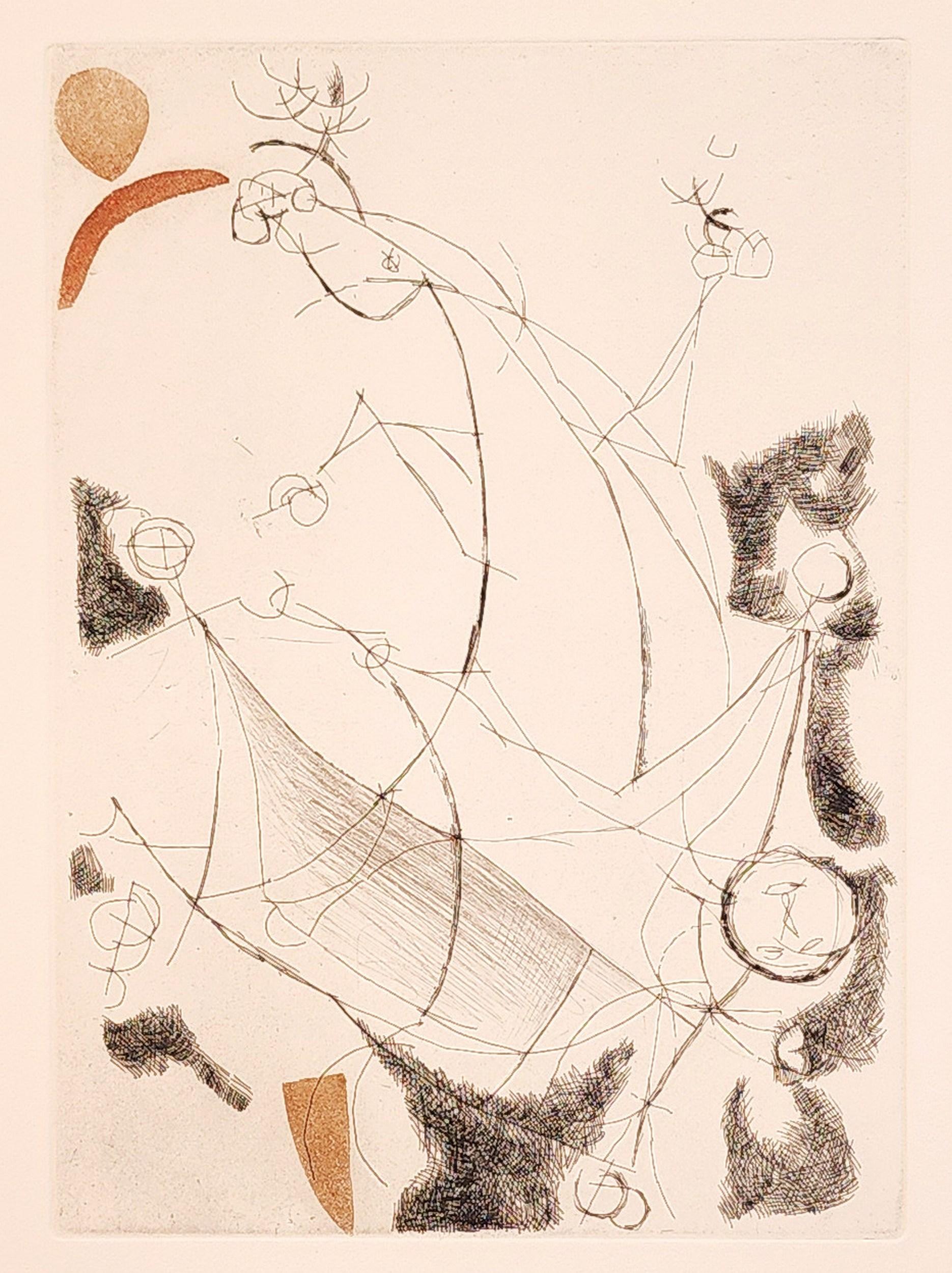 Marino Marini - Plate VIII from "Tout pres de Marino" For Sale at ...