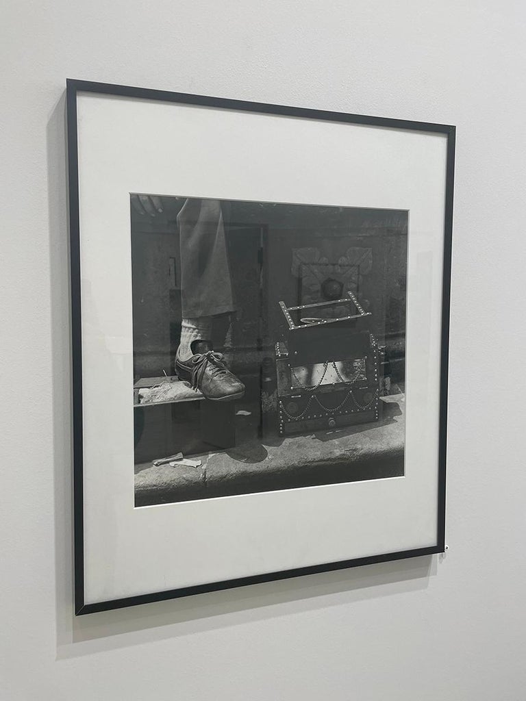 Mario Algaze - Shoeshine, Mexico D.F. by Mario Algaze, 1974, Silver ...
