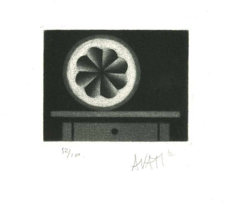 Mario Avati - Lemon - Original Etching on Paper by Mario Avati - 1970s ...