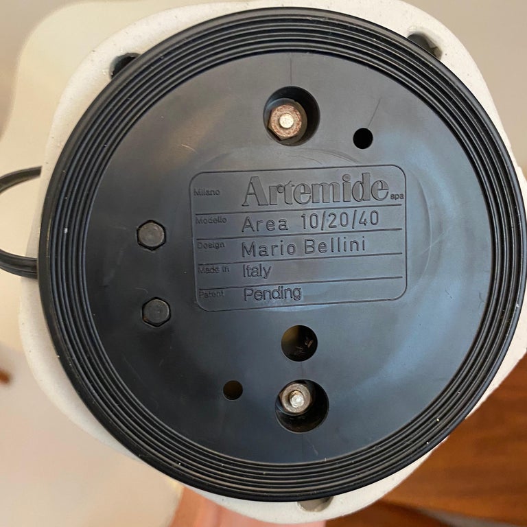 Mario Bellini Area Table Lamp, Artemide at 1stDibs