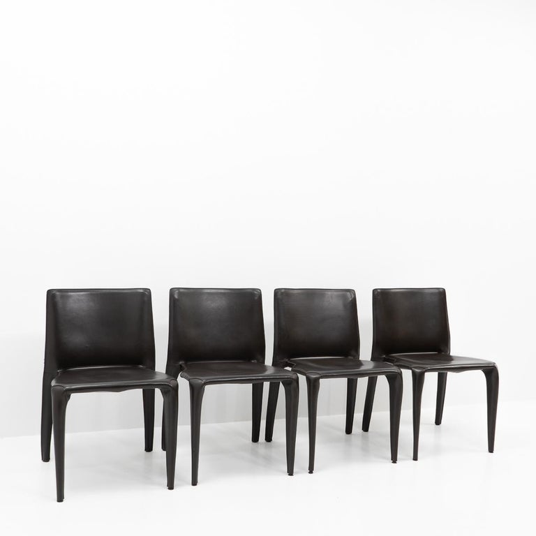 Mario Bellini “Bull” Side Chairs for Cassina, Set of Four, 1990s For ...