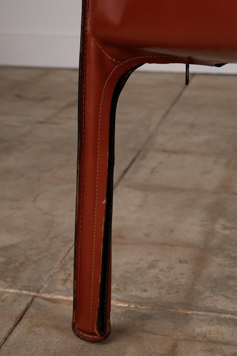 Mario Bellini Cab Arm Chair for Cassina at 1stDibs