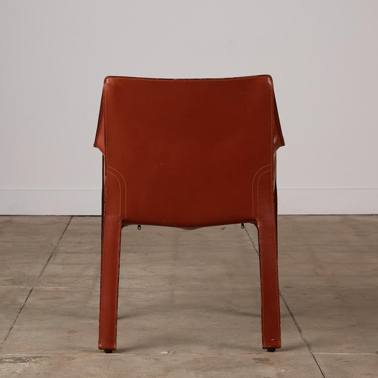 Mario Bellini Cab Arm Chair for Cassina at 1stDibs
