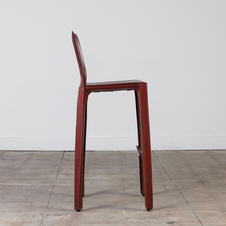Mario Bellini Cab Bar Stool for Cassina For Sale at 1stDibs | cassina ...