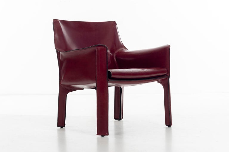 Mario Bellini Cab Lounge Chairs at 1stDibs