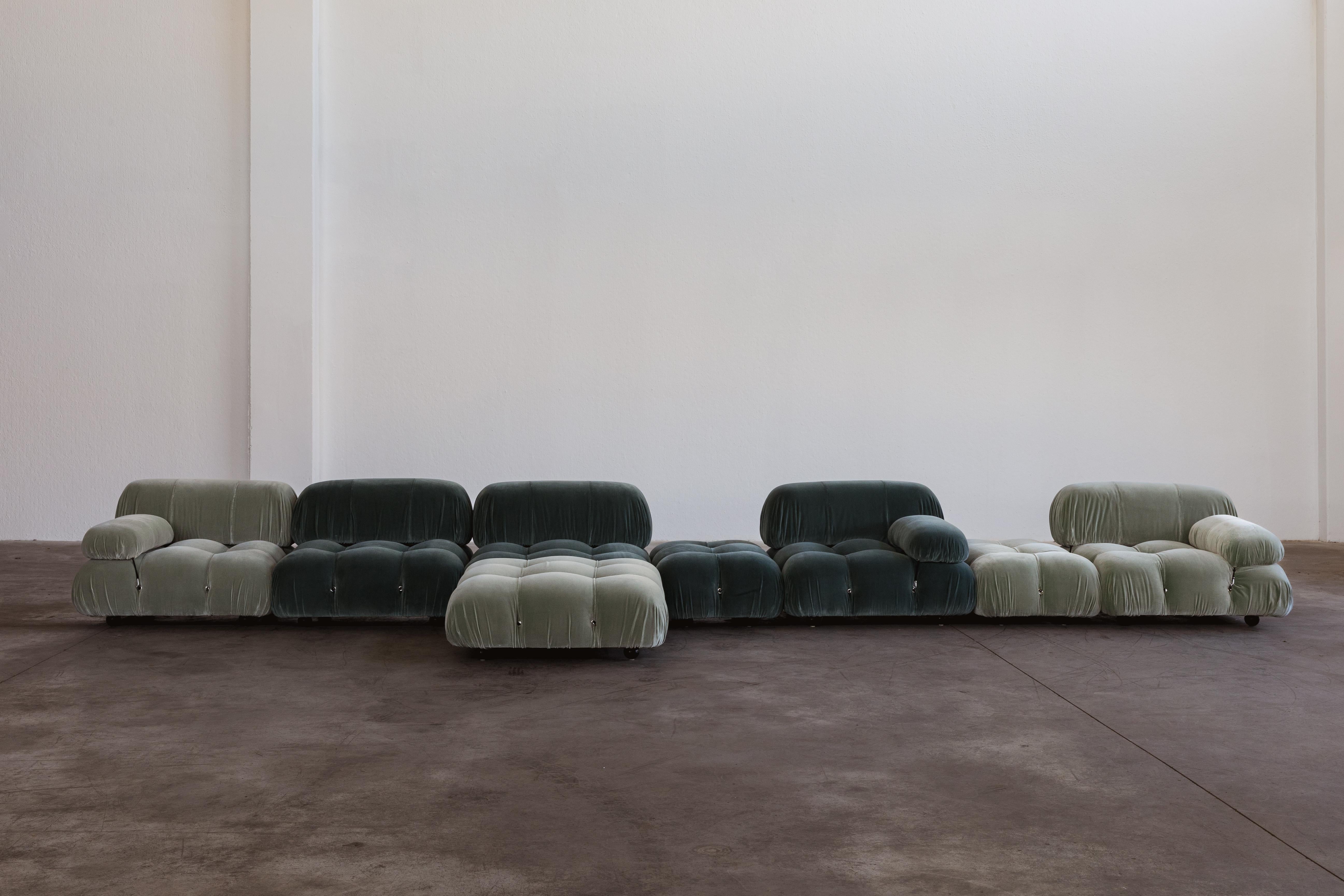 Mario Bellini "Camaleonda" Modular Sofa for B&B Italia by Rubelli, 1970 ...