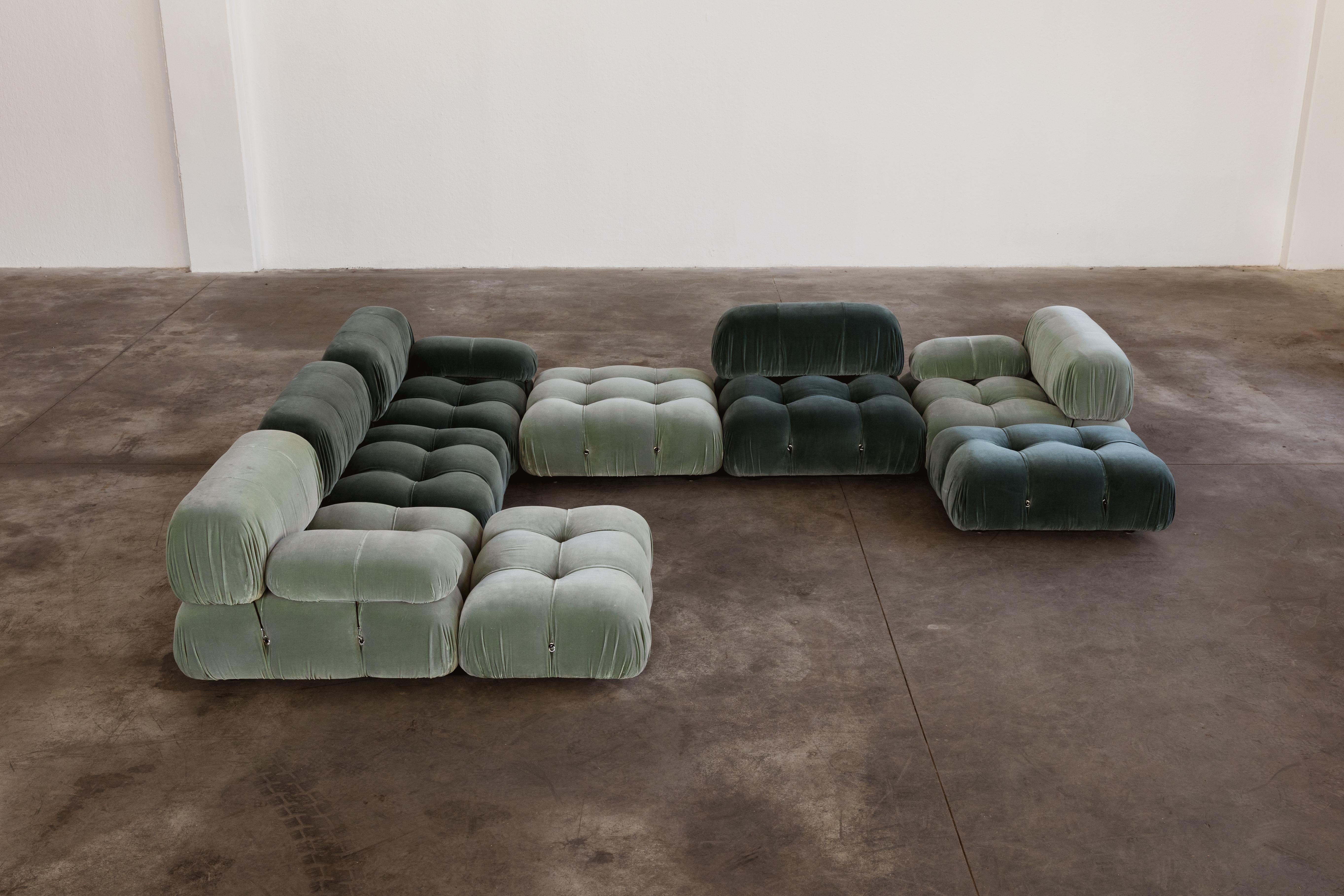 Mario Bellini "Camaleonda" Modular Sofa for B&B Italia by Rubelli, 1970 ...