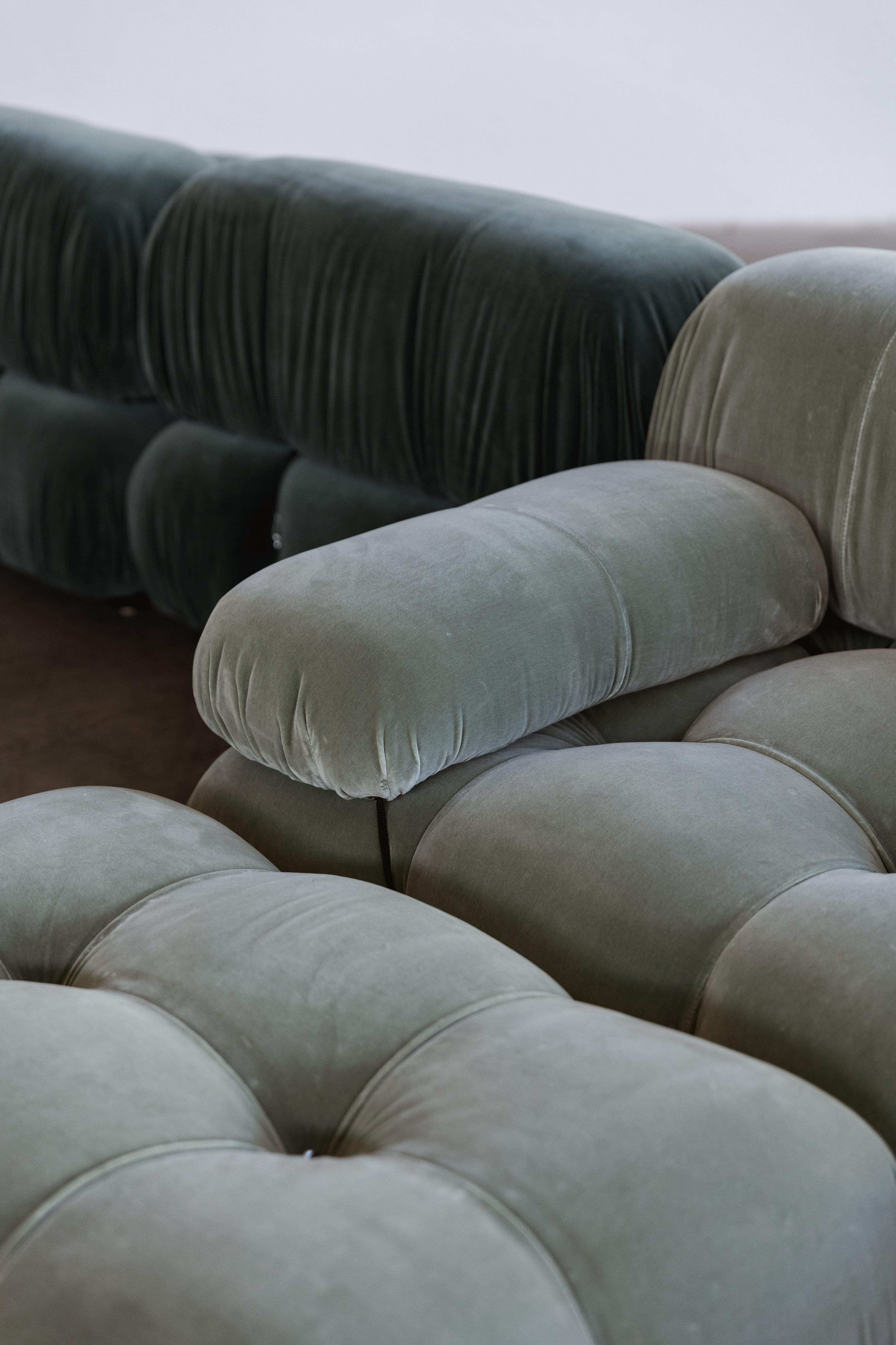 Mario Bellini "Camaleonda" Modular Sofa for B&B Italia by Rubelli, 1970 ...