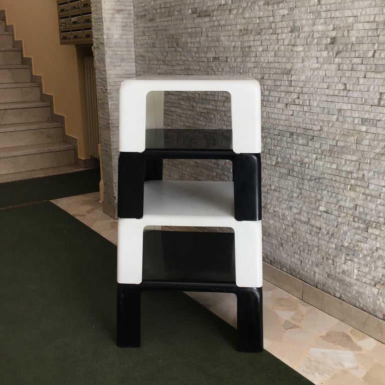 Mario Bellini Set 4 Nestin /Stackable Tables “Quattro Gatti”, 1960 ...