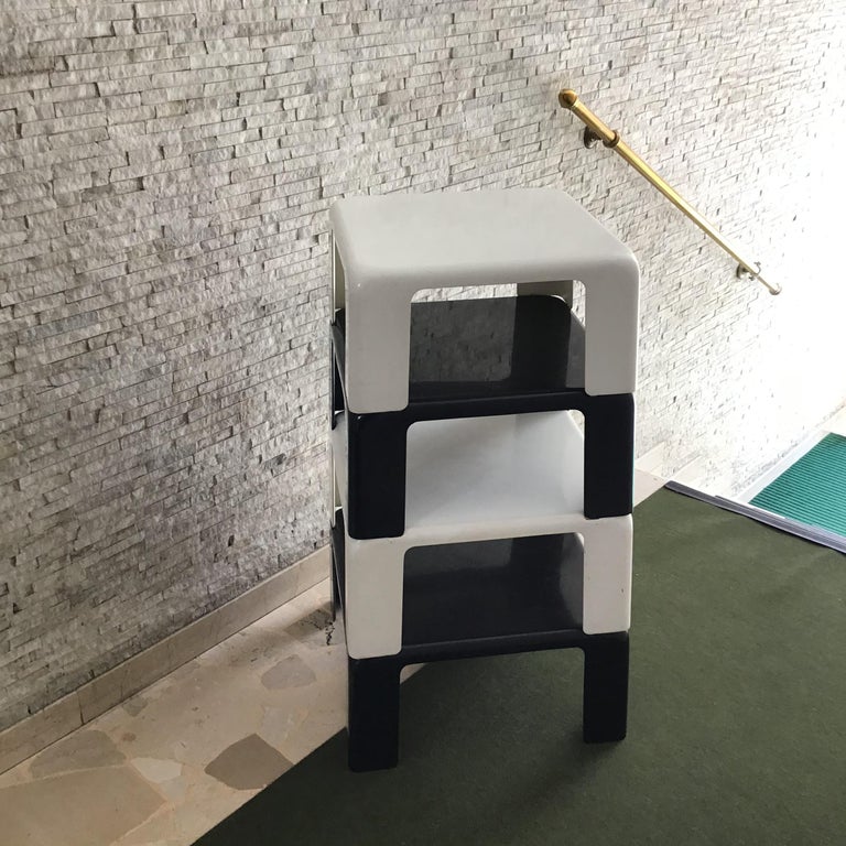 Mario Bellini Set 4 Nestin /Stackable Tables “Quattro Gatti”, 1960 ...