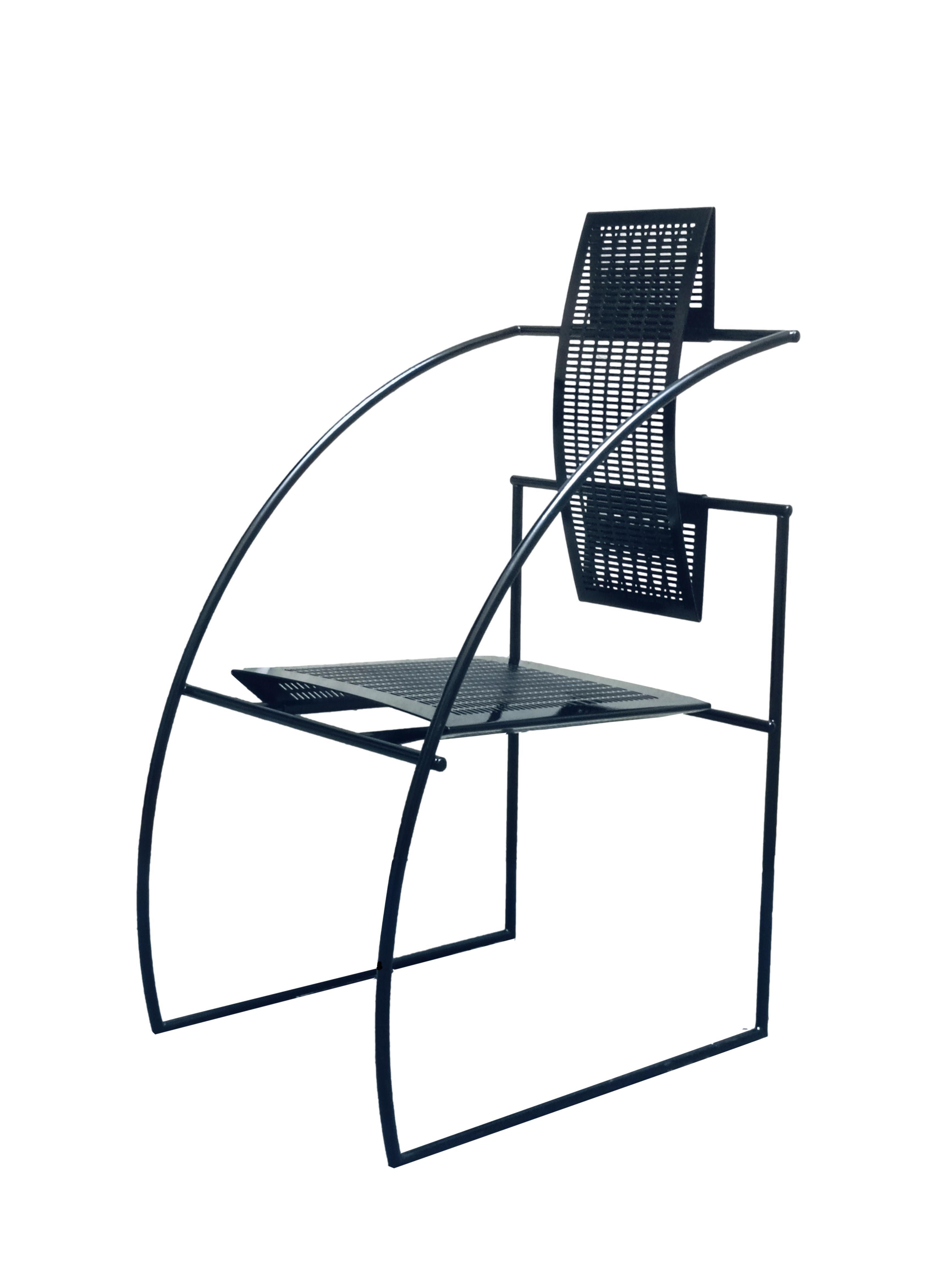 Mario Botta for Alias "Quinta" Chair, Italy 1980s at 1stDibs