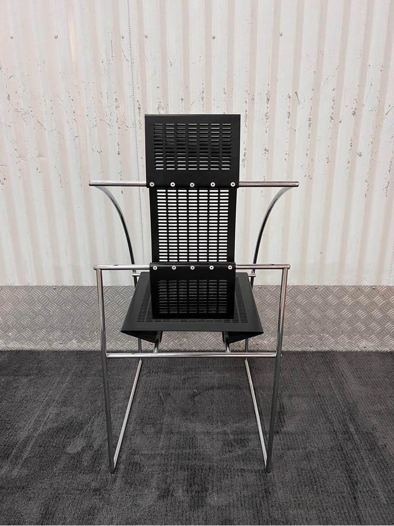 Mario Botta Quinta Chairs for Alias, a Pair For Sale at 1stDibs