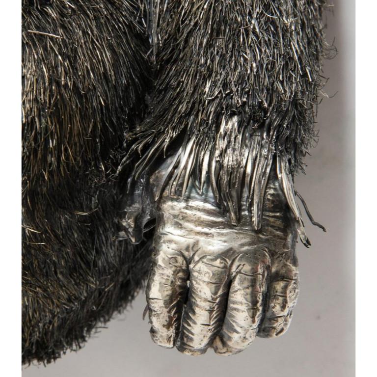 Mario Buccellati, a Rare and Exceptional Italian Silver Gorilla Monkey ...