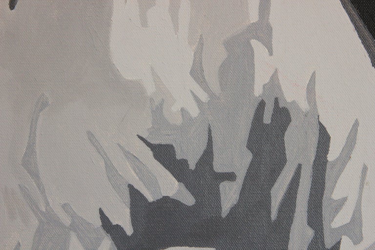 Mario Humberto Kazaz - Grayscale Portrait of Pablo Picasso Contemporary ...