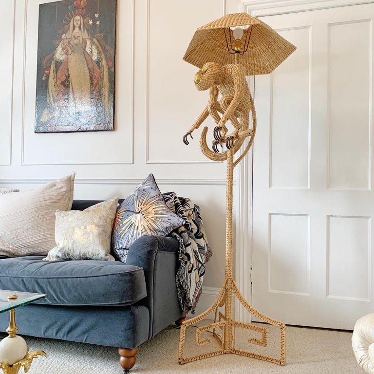 Mario Lopez Torres Monkey Floor Lamp For Sale at 1stDibs