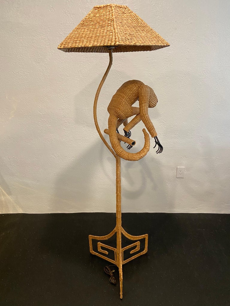 Mario Lopez Torres Monkey Floor Lamp For Sale at 1stDibs