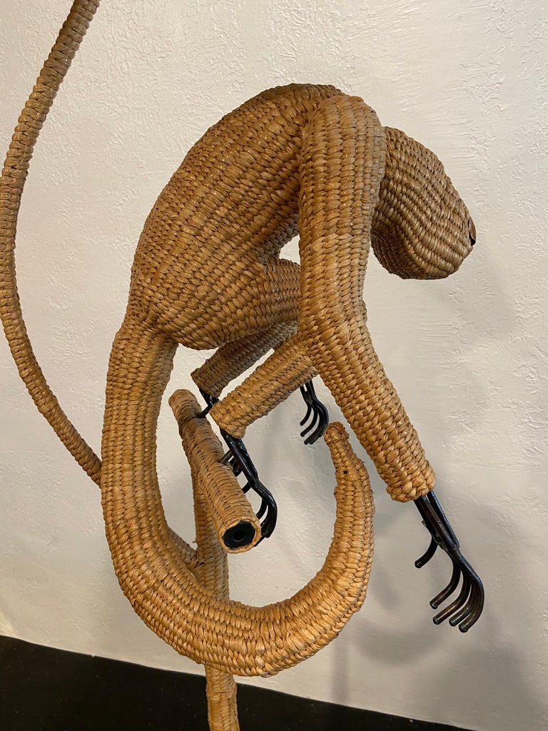 Mario Lopez Torres Monkey Floor Lamp For Sale at 1stDibs