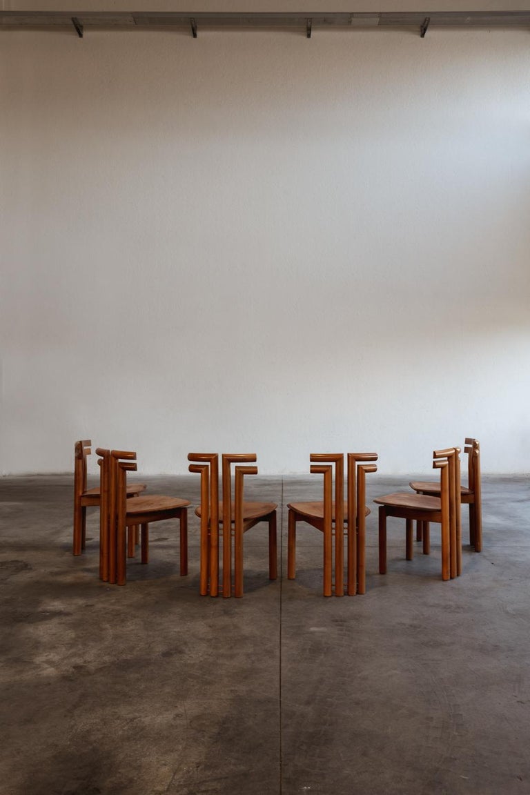 Mario Marenco “Sapporo” Dining Chairs for Mobil Girgi, 1970, Set of 6 ...