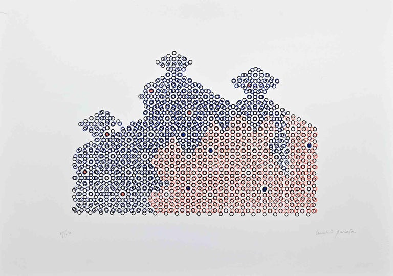 Mario Padovan - Abstract Composition - Original Screen Print by Mario ...