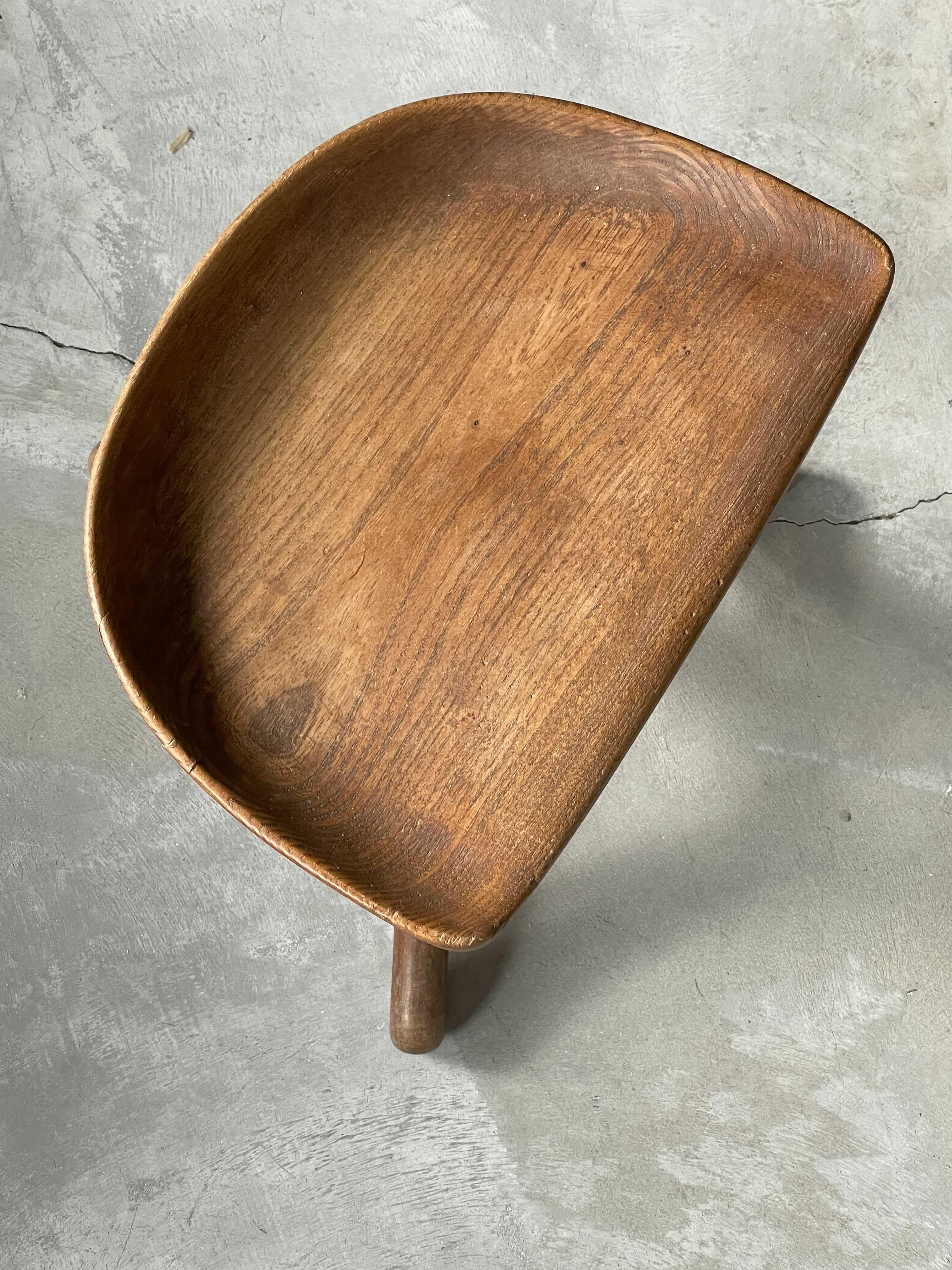 Mario Passanti, Stools, Solid Carved Wood, Italy, 1960s For Sale at ...