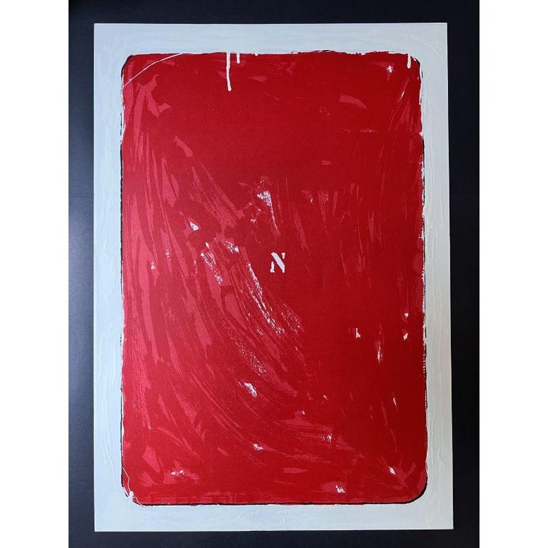 Mario Schifano - Mario Schifano - Monochrome - Hand Signed Serigraphy ...