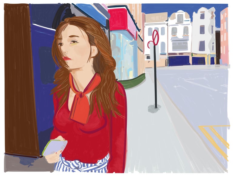 Mario Sughi - Italian Contemporary Art By Mario Sughi - Red Jumper For ...