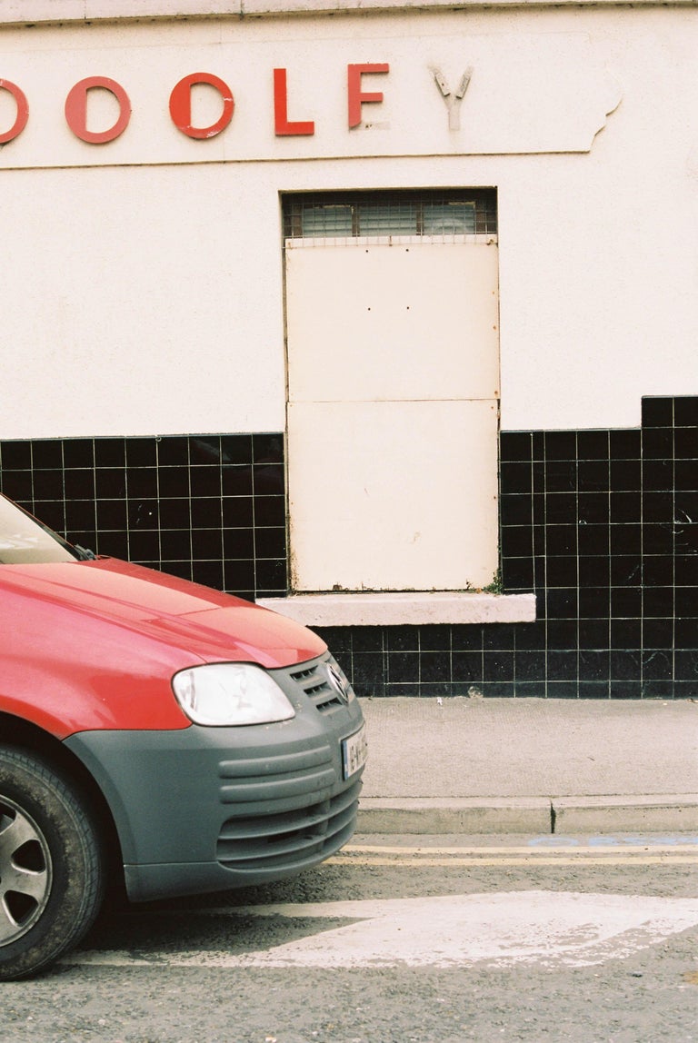 Marion Bergin - Red Car at Dooleys - Ballinasloe Horse Fair, Ireland ...