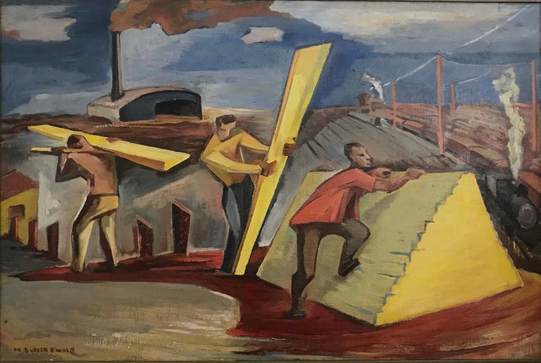 Marion Butler Ewald - Lumber Yard at 1stDibs