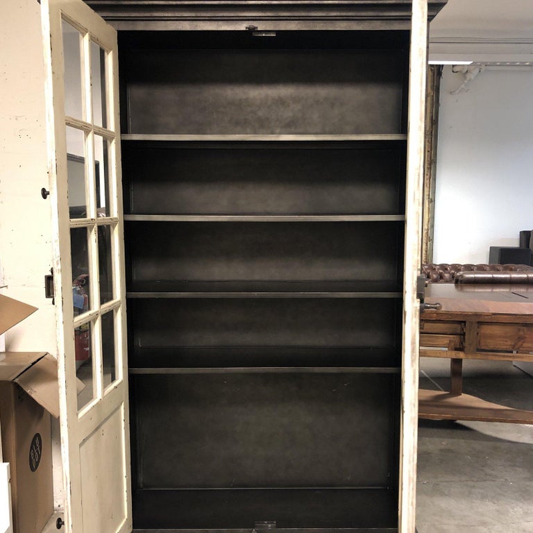 Marion Display Cabinet by Restoration Hardware For Sale at 1stDibs