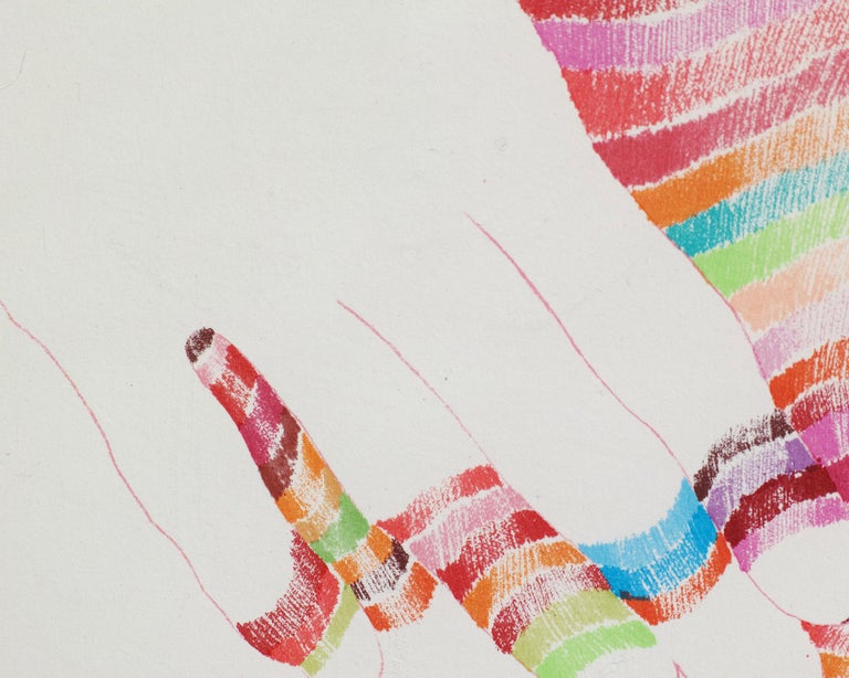 Marisol Escobar "Rainbow Hands" Varied Edition Lithograph For Sale at ...