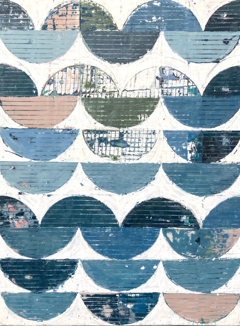 Marissa Voytenko - "Some of the Parts" Abstract encaustic painting in ...
