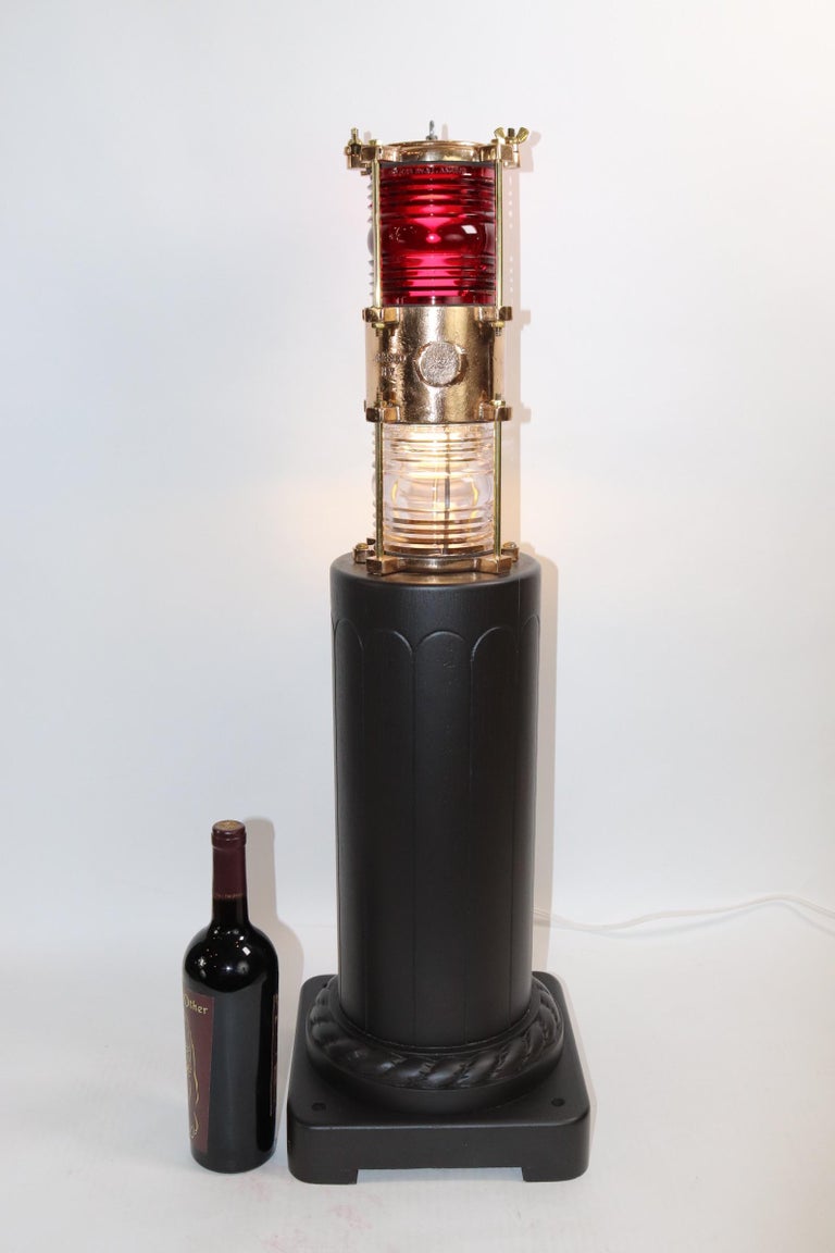 Maritime Beacon on Custom Stand For Sale at 1stDibs