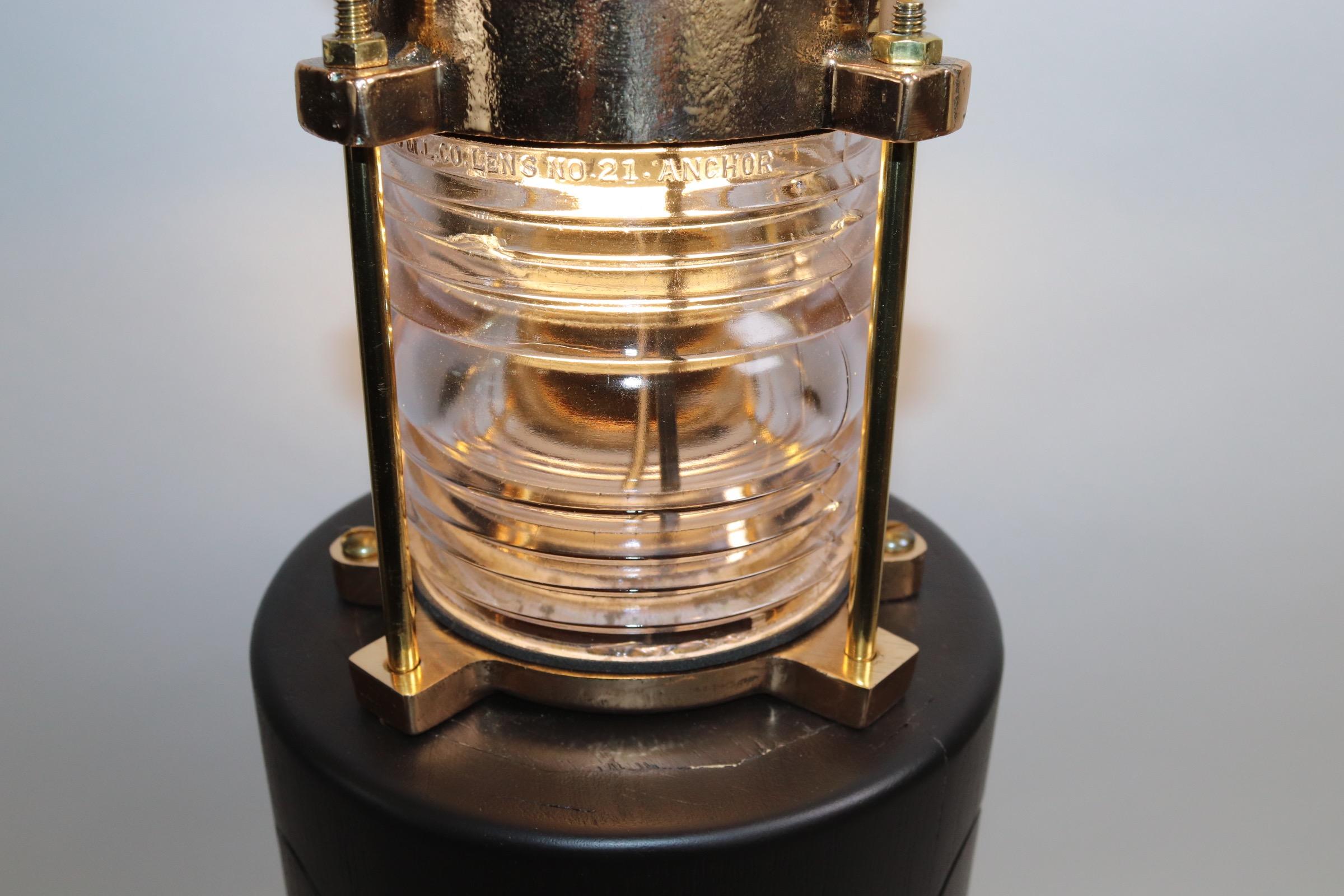 Maritime Beacon on Custom Stand For Sale at 1stDibs