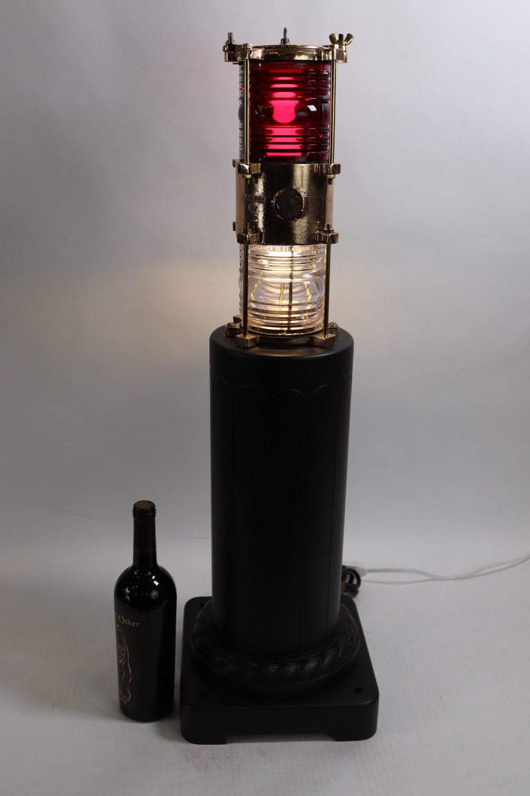 Maritime Beacon on Custom Stand For Sale at 1stDibs