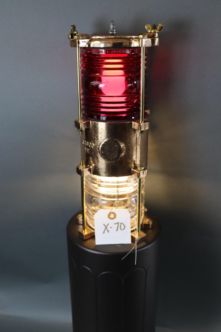 Maritime Beacon on Custom Stand For Sale at 1stDibs