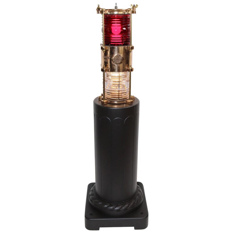 Maritime Beacon on Custom Stand For Sale at 1stDibs