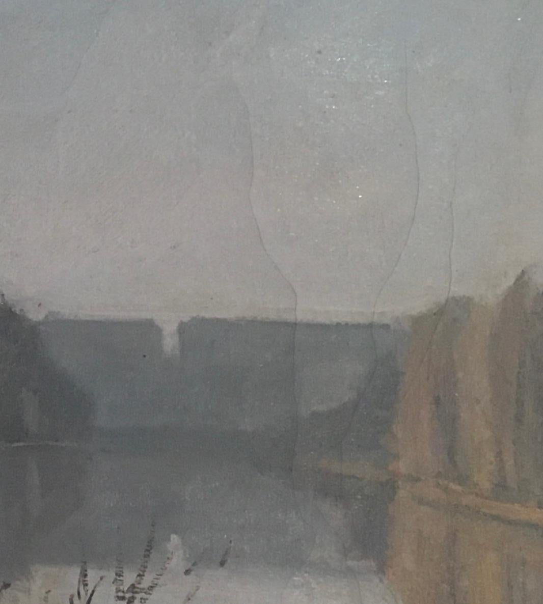 Marius Chambaz - River landscape For Sale at 1stDibs