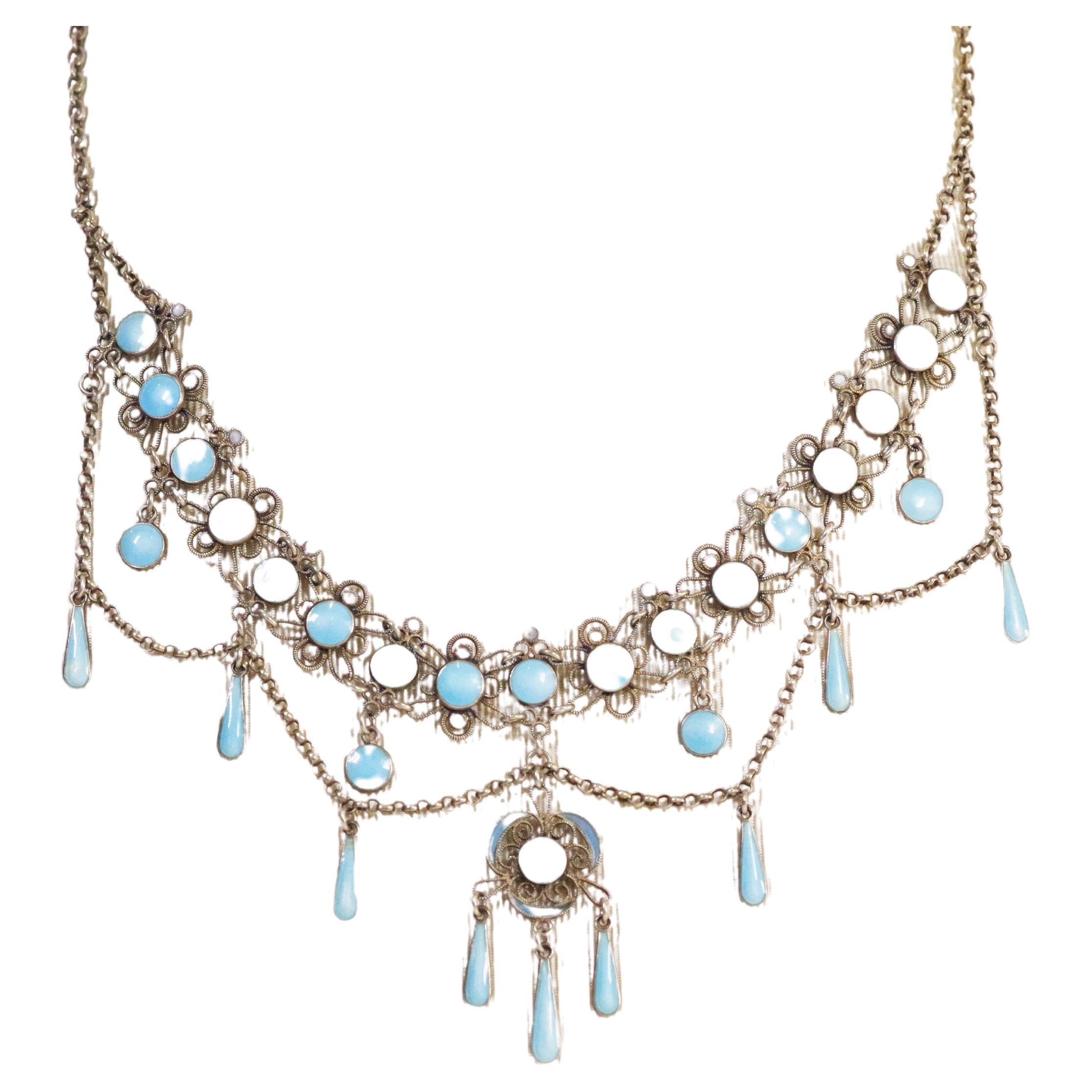 Marius Hammer Sk nvirke Necklace In Silver For Sale At 1stDibs
