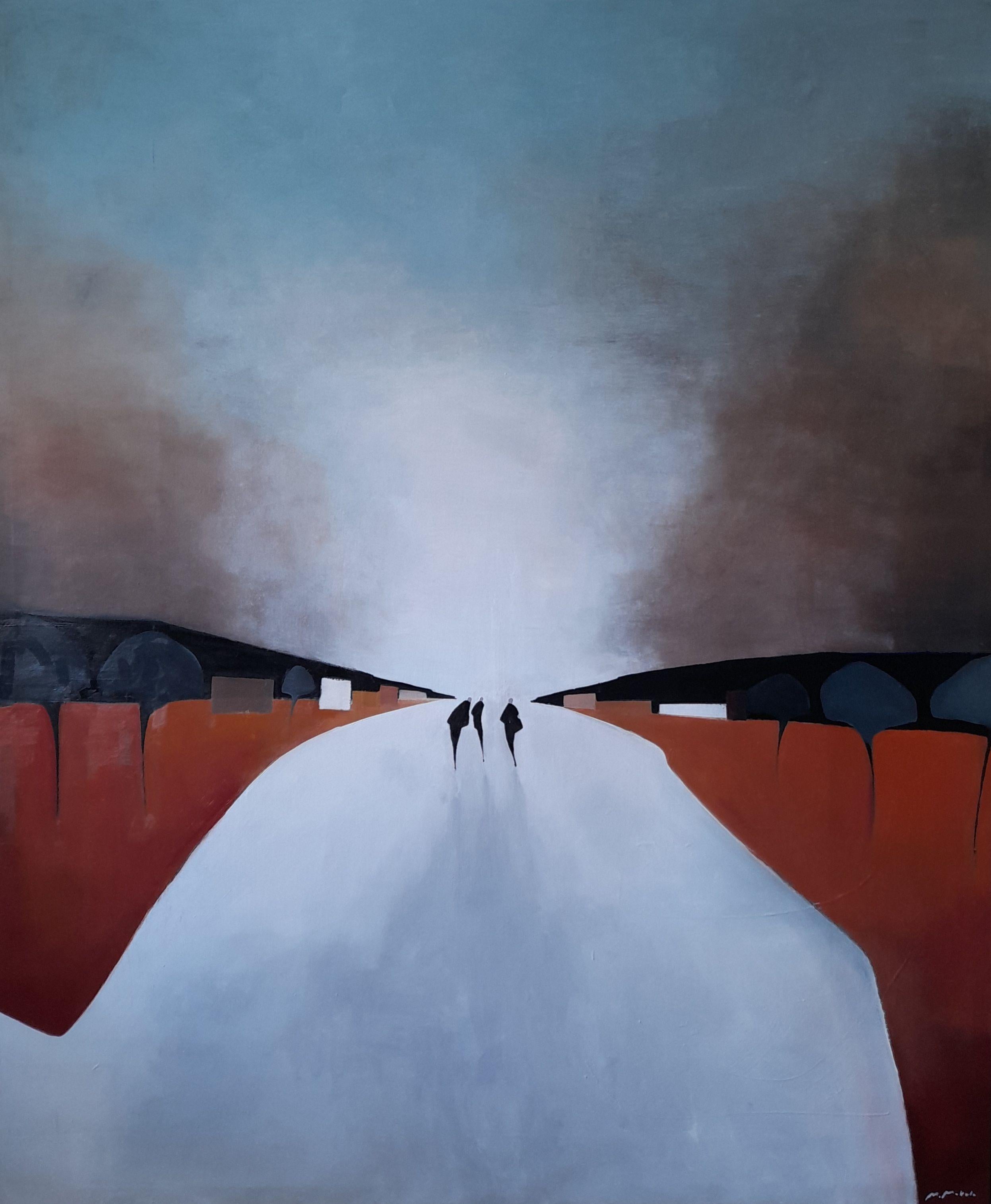 MARIUSZ MAKULA - Skyline, Painting, Oil on Canvas For Sale at 1stDibs ...