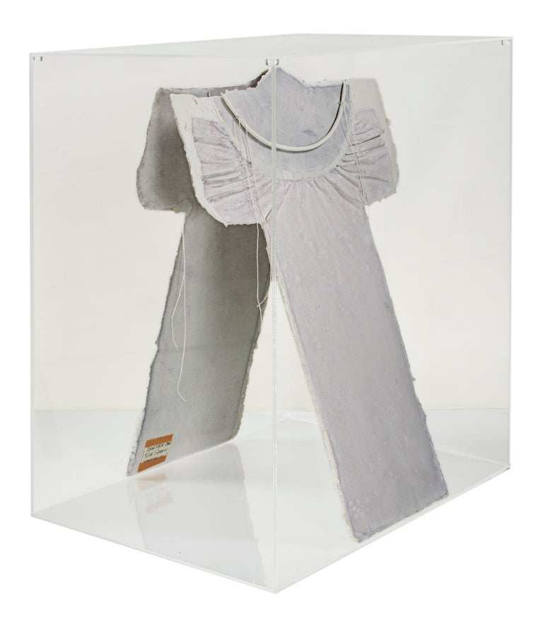 Marjorie Mau - "Kite Series; Guardian III," White Porcelain Sculpture ...
