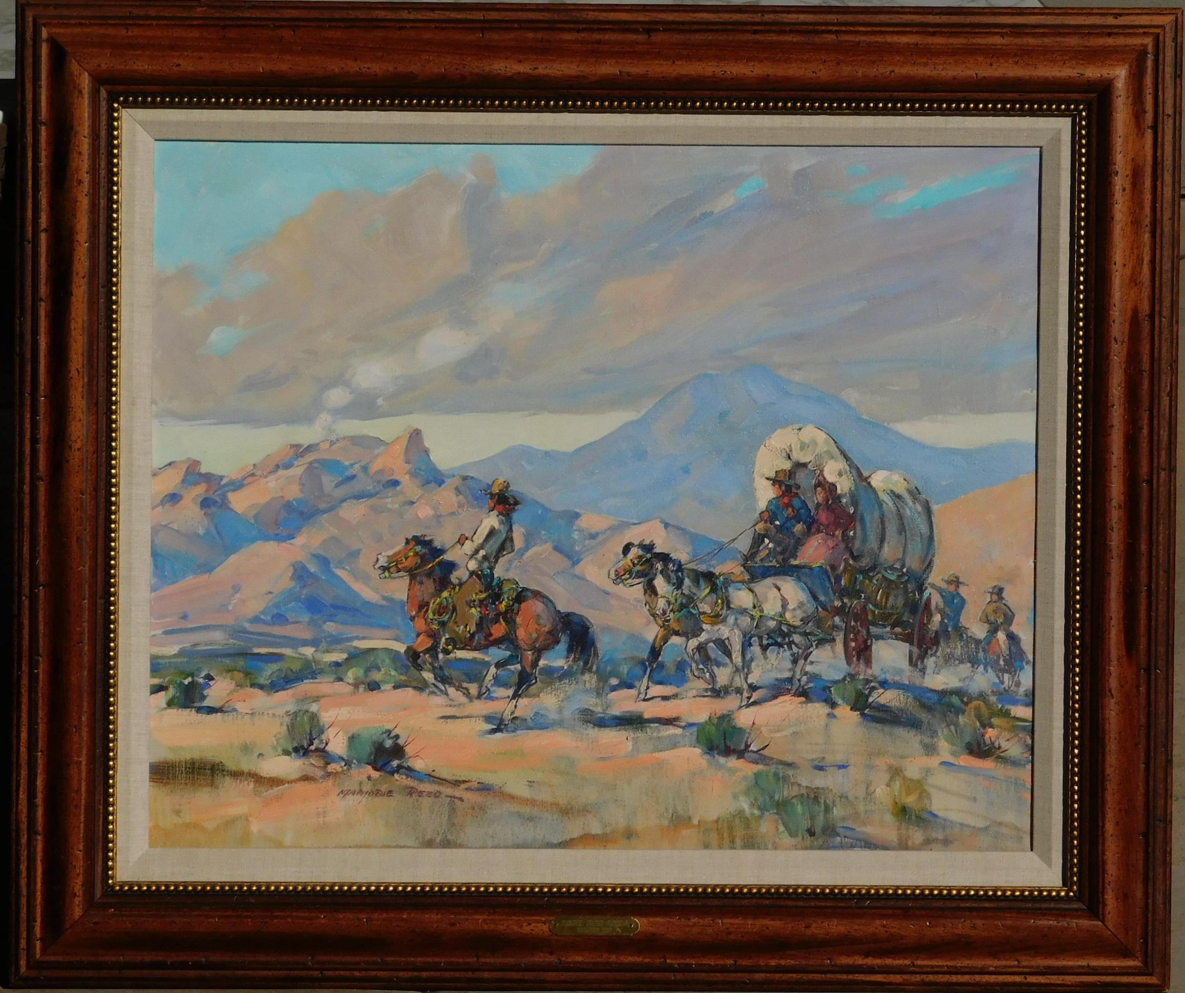 Marjorie Reed - Marjorie Reed Original Oil Painting On Canvas Board ...