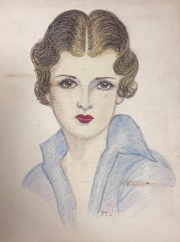 how to draw an elegant portrait