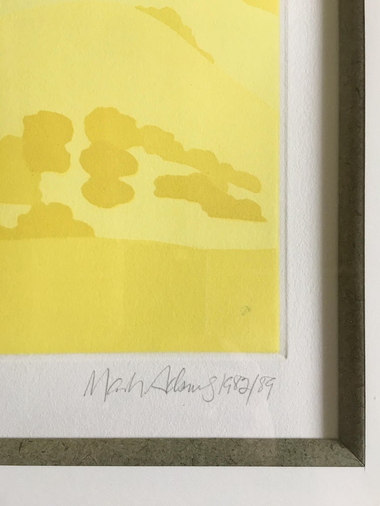 Mark Adams - Mark Adams "Diablo Range, State II" 1982/89 Signed Limited ...